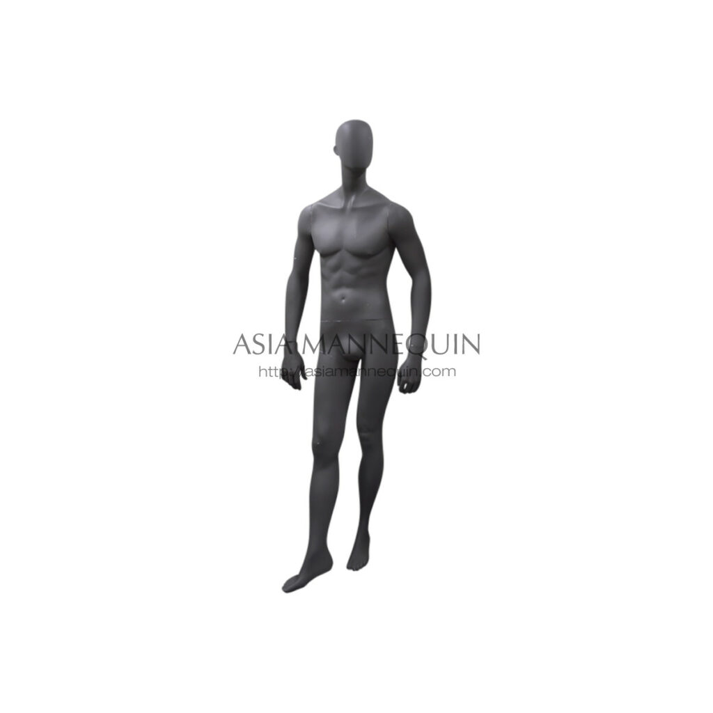 SK34 Female Mannequin Fiberglass Matte Grey Color, Female | Asia Mannequin
